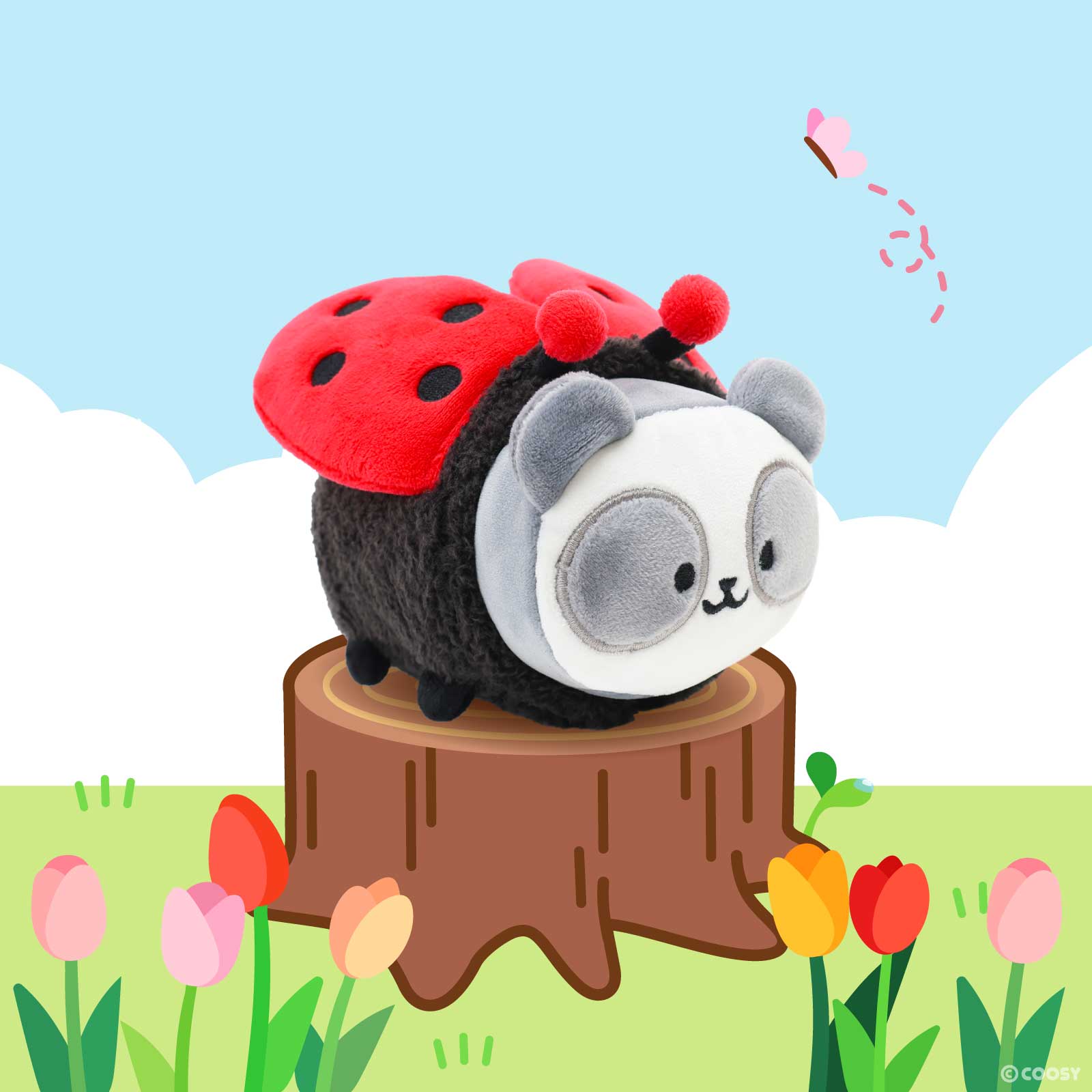 Ladybug Pandaroll Small Outfitz Plush – Anirollz