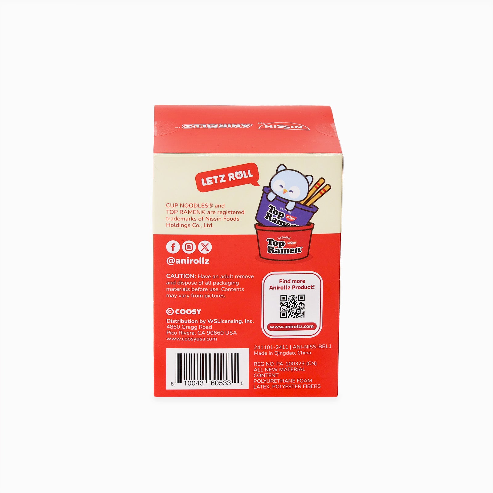 Nissin Surprise Plush Box – Anirollz